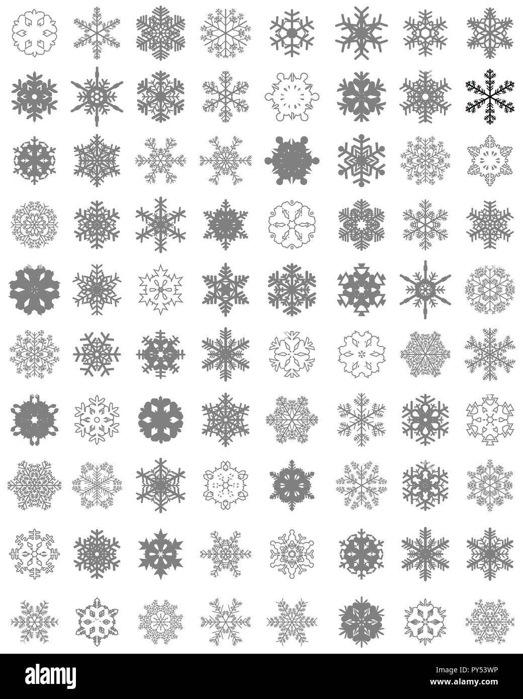 Different new year christmas Cut Out Stock Images & Pictures - Alamy