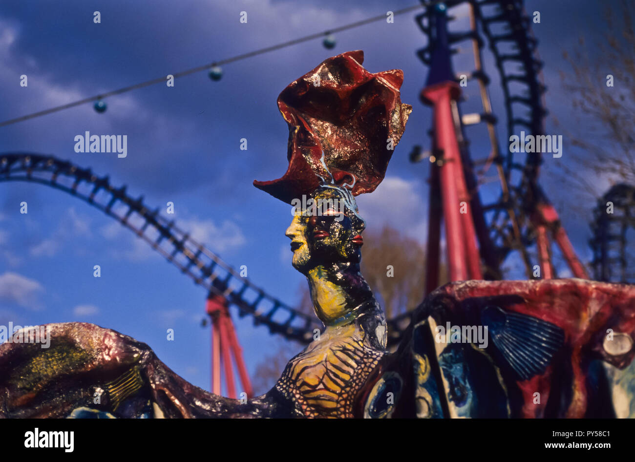 Wien, Wurstelprater - Vienna, Prater Stock Photo - Alamy