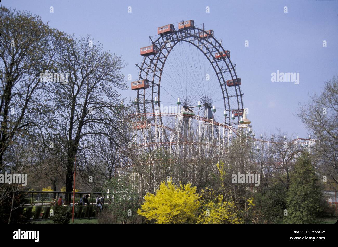 Wien, Prater, Riesenrad Stock Photo - Alamy