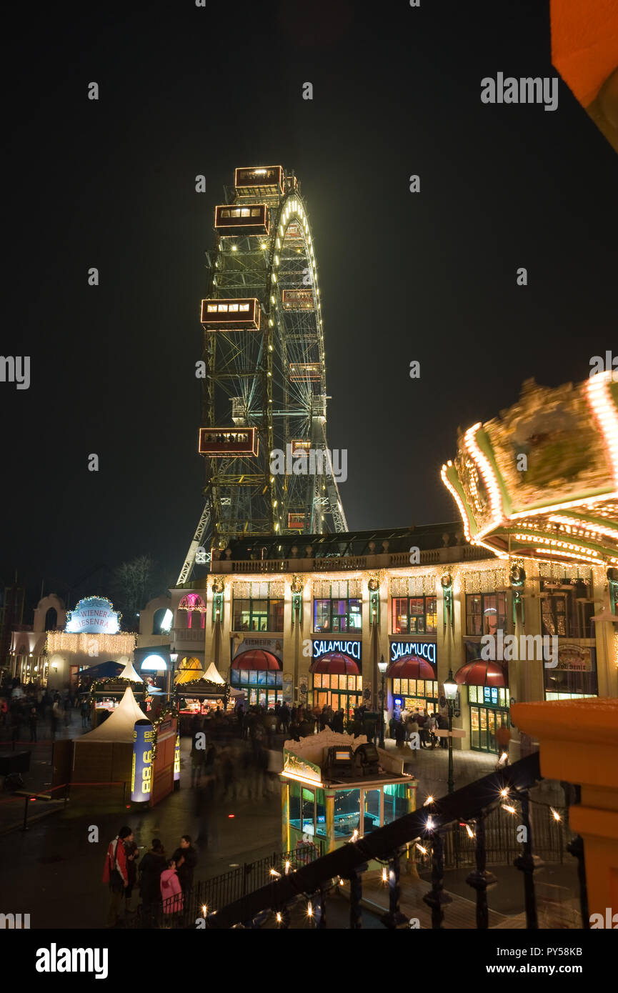 Wien, Riesenrad - Vienna, Giant Wheel Stock Photo - Alamy