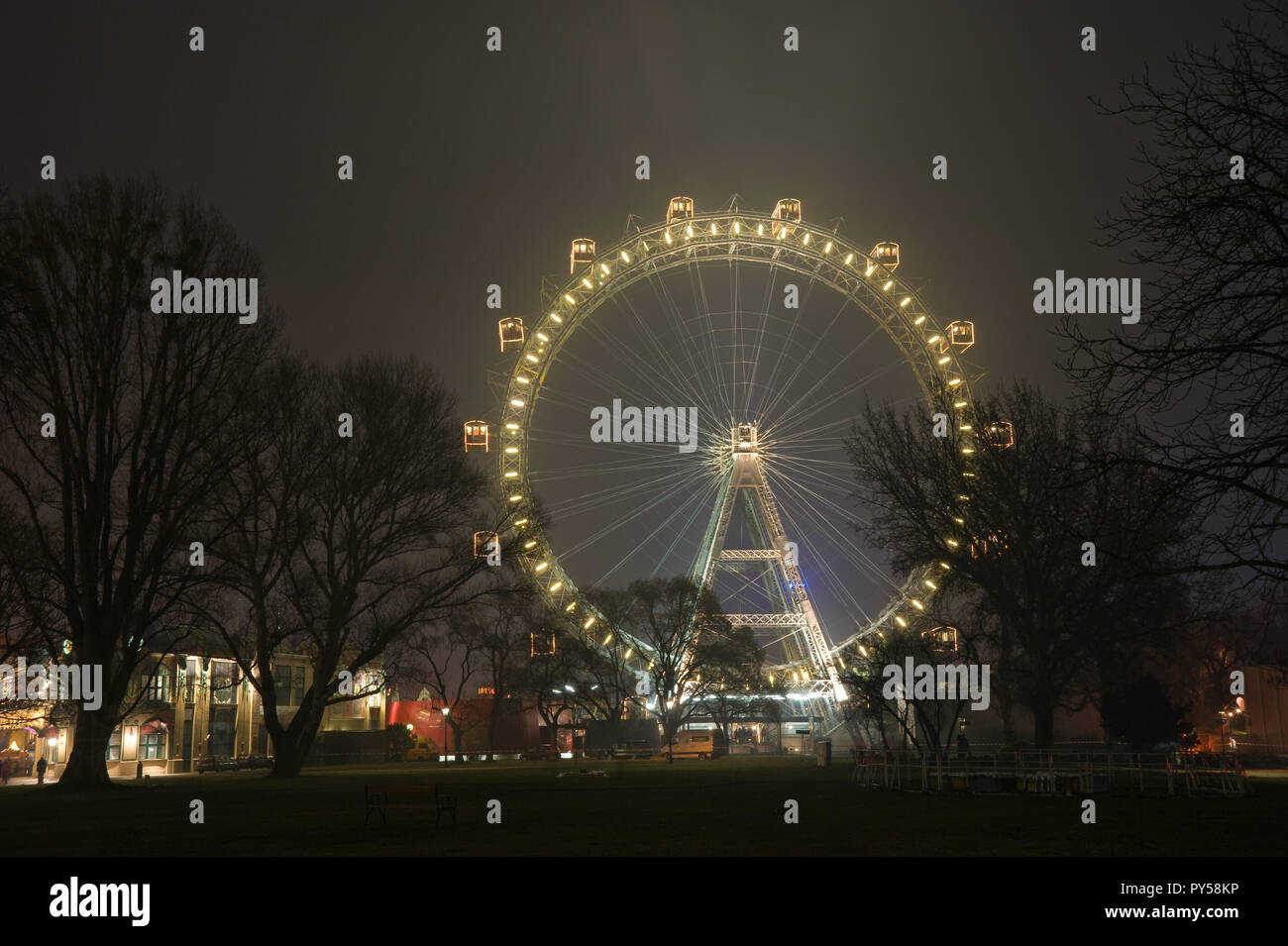 Wien, Riesenrad - Vienna, Giant Wheel Stock Photo - Alamy