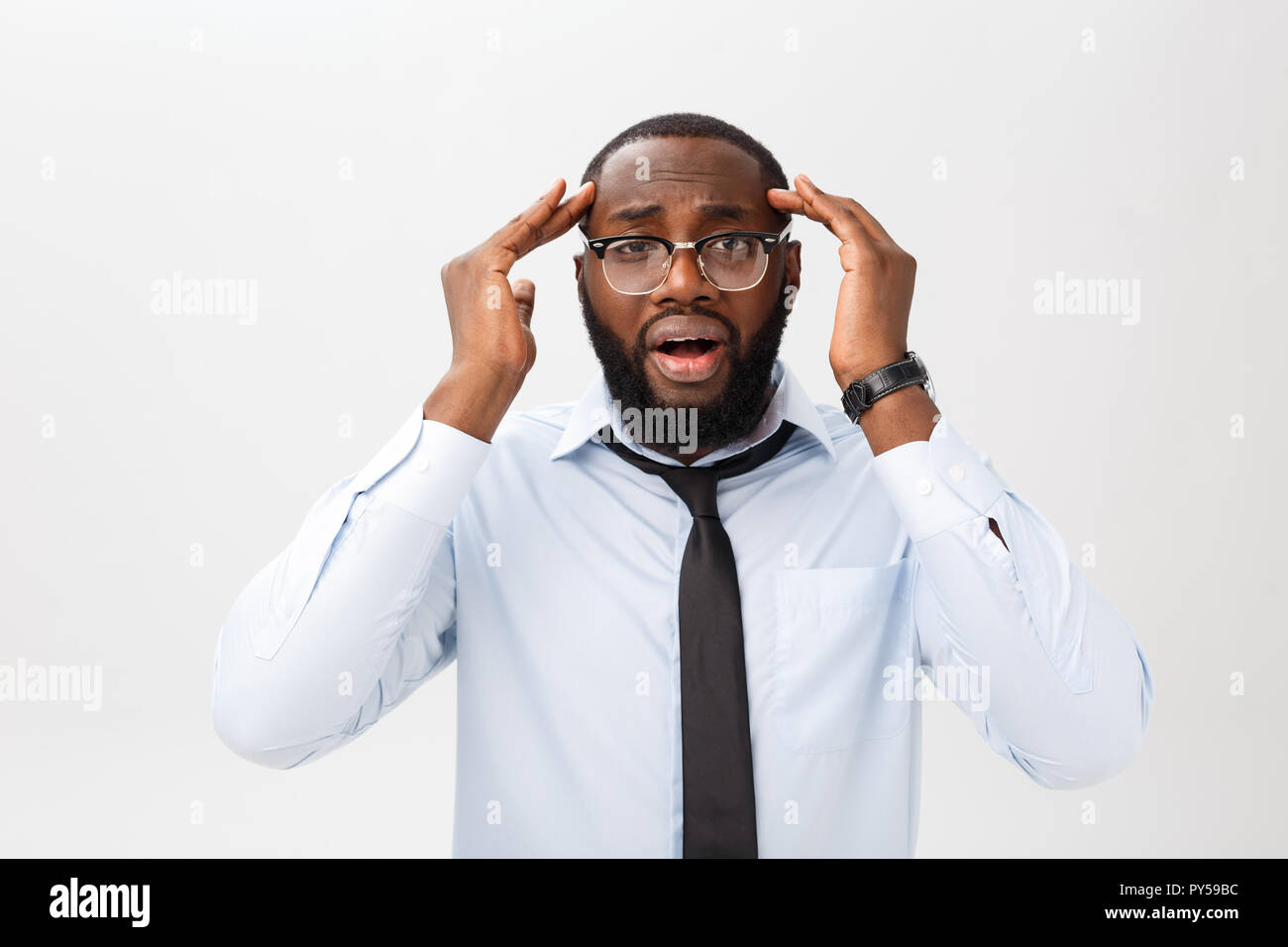 Annoyed Black Person