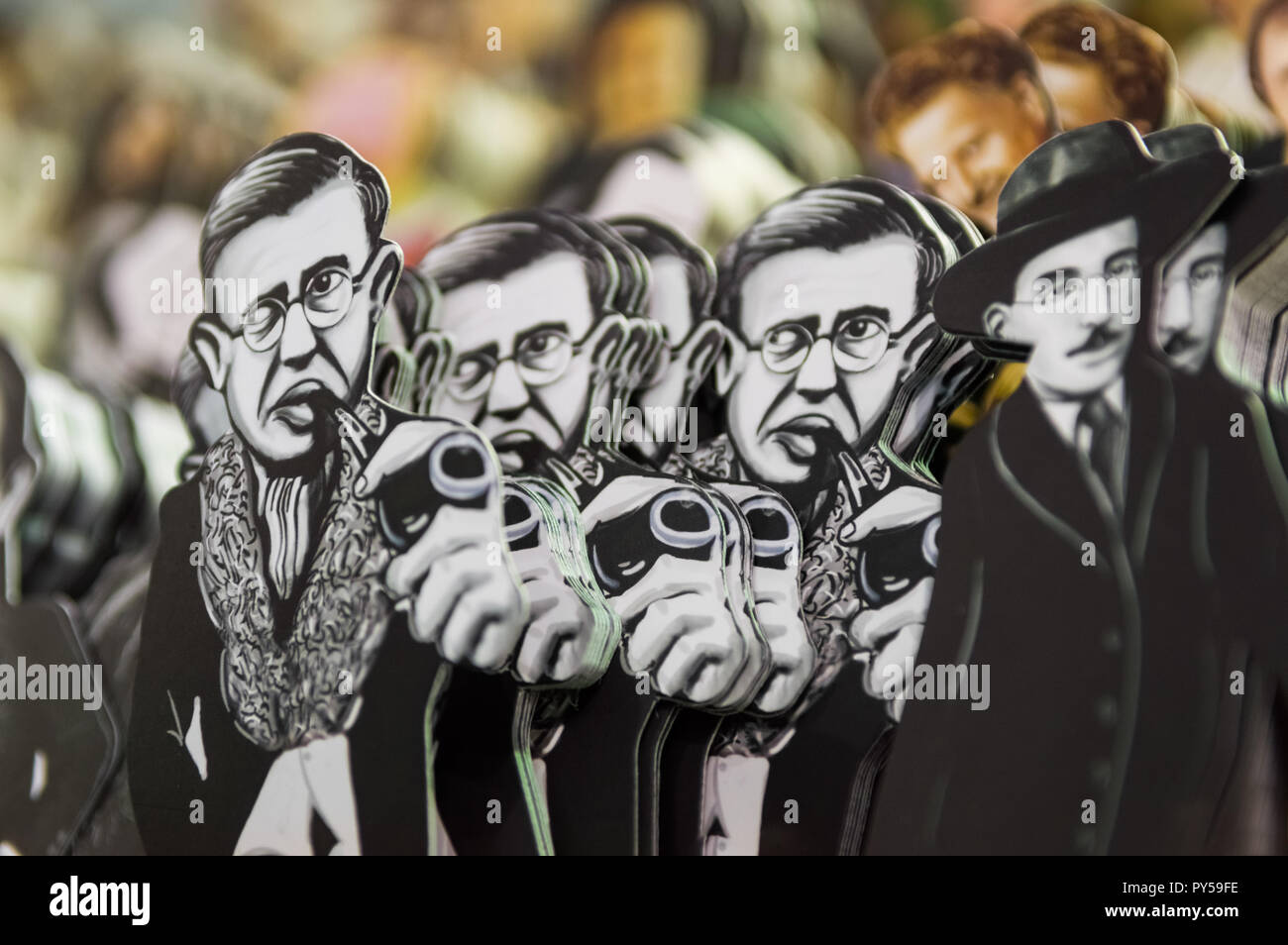 Eskisehir, Turkey - October 09, 2018: Jean Paul Sartre and Fernando ...