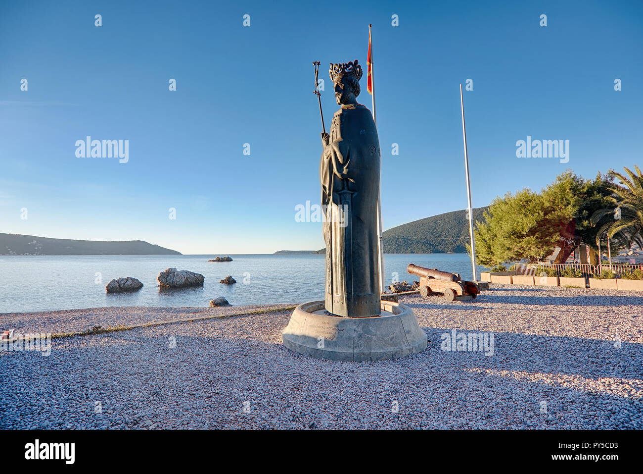 Monument bosnia king tvrtko kotromanic hi-res stock photography and ...