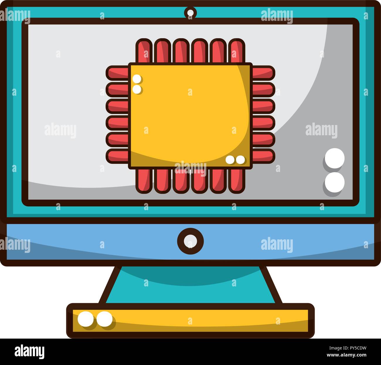 cybersecurity threat cartoon Stock Vector Image & Art - Alamy