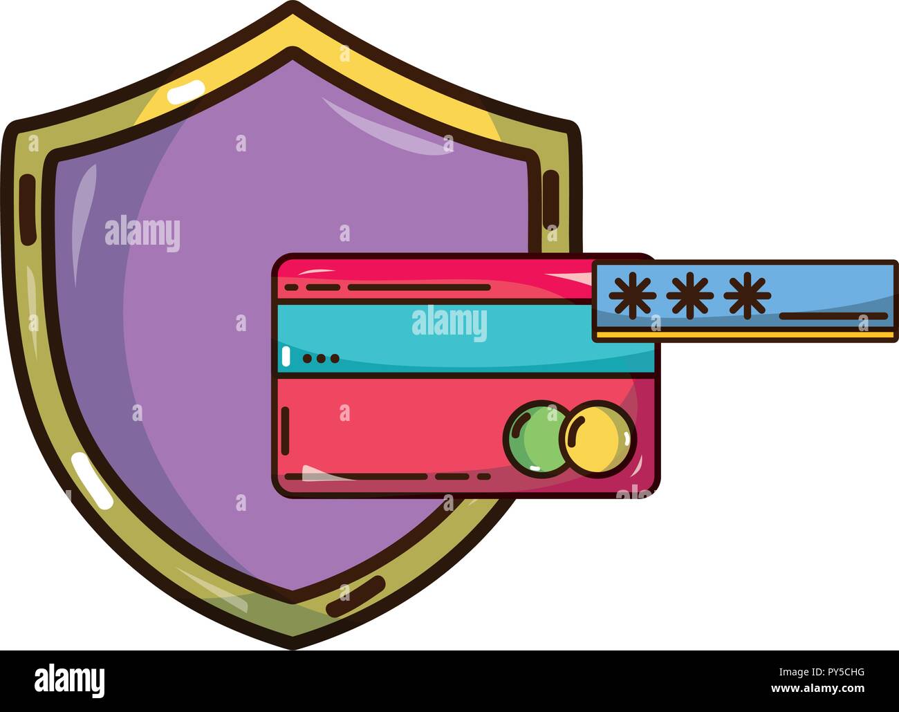 cybersecurity threat cartoon Stock Vector Image & Art - Alamy