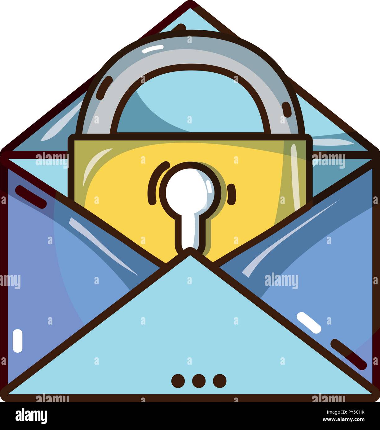 cybersecurity threat cartoon Stock Vector Image & Art - Alamy