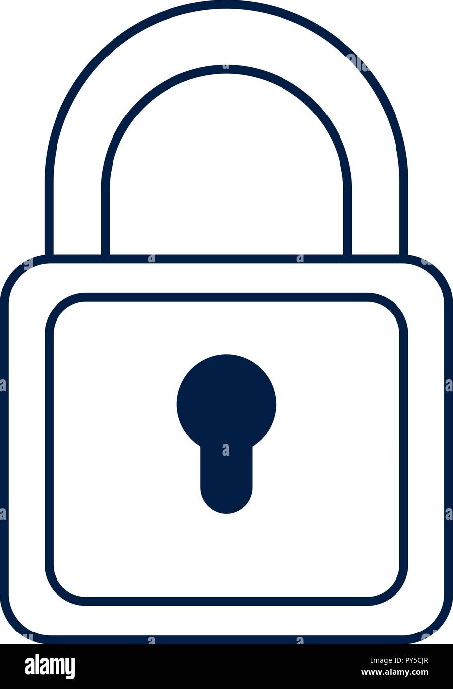 Padlock security symbol Stock Vector Image & Art - Alamy