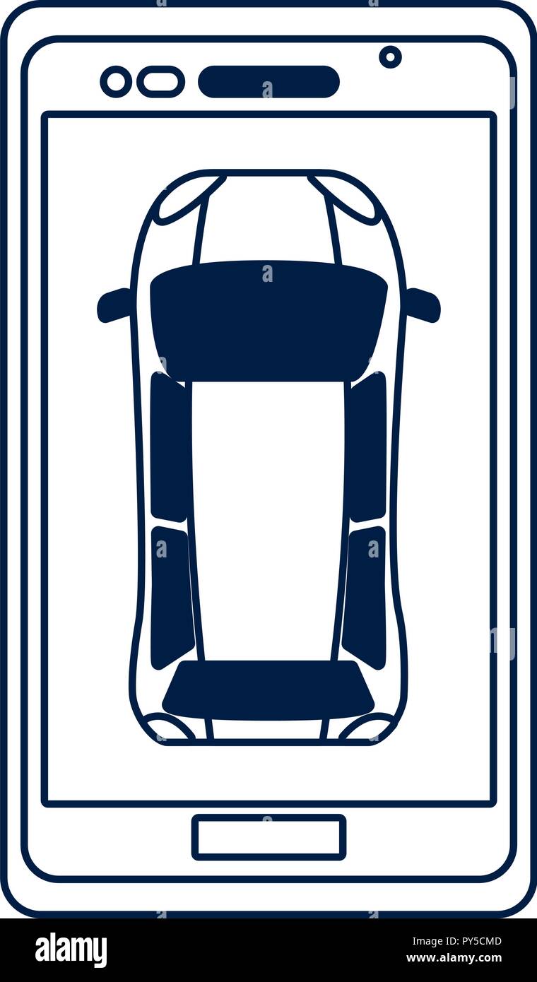 Car mapping Stock Vector Images - Alamy