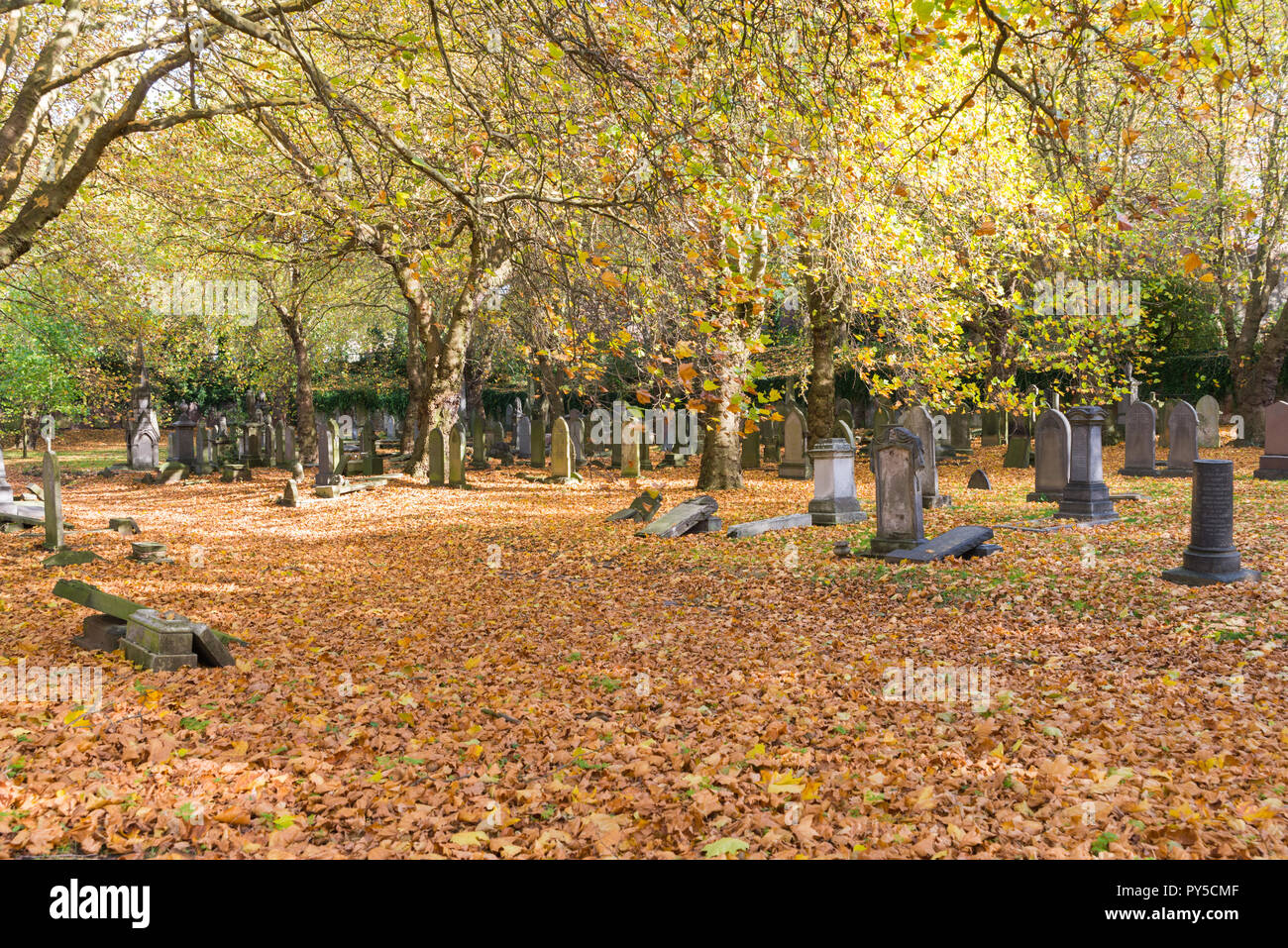 Key Hill Cemetery in Hockley, originally called Birmingham General ...