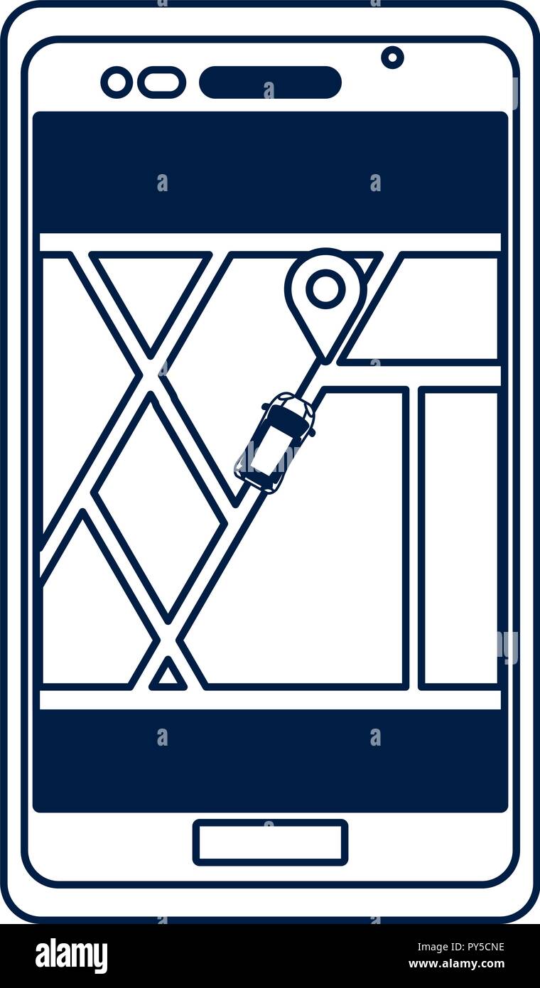 Mapping car Stock Vector Images - Alamy