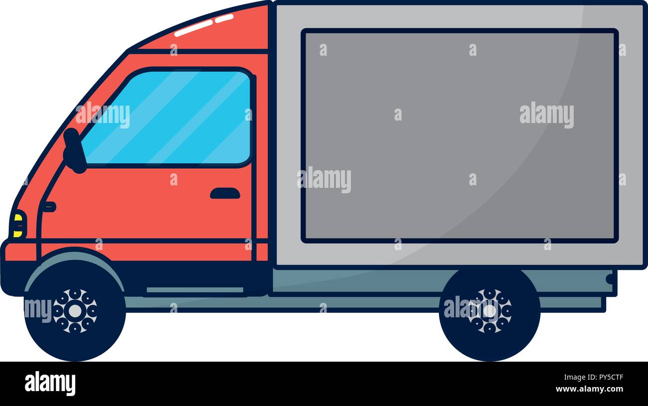 Cargo truck vehicle Stock Vector Image & Art - Alamy