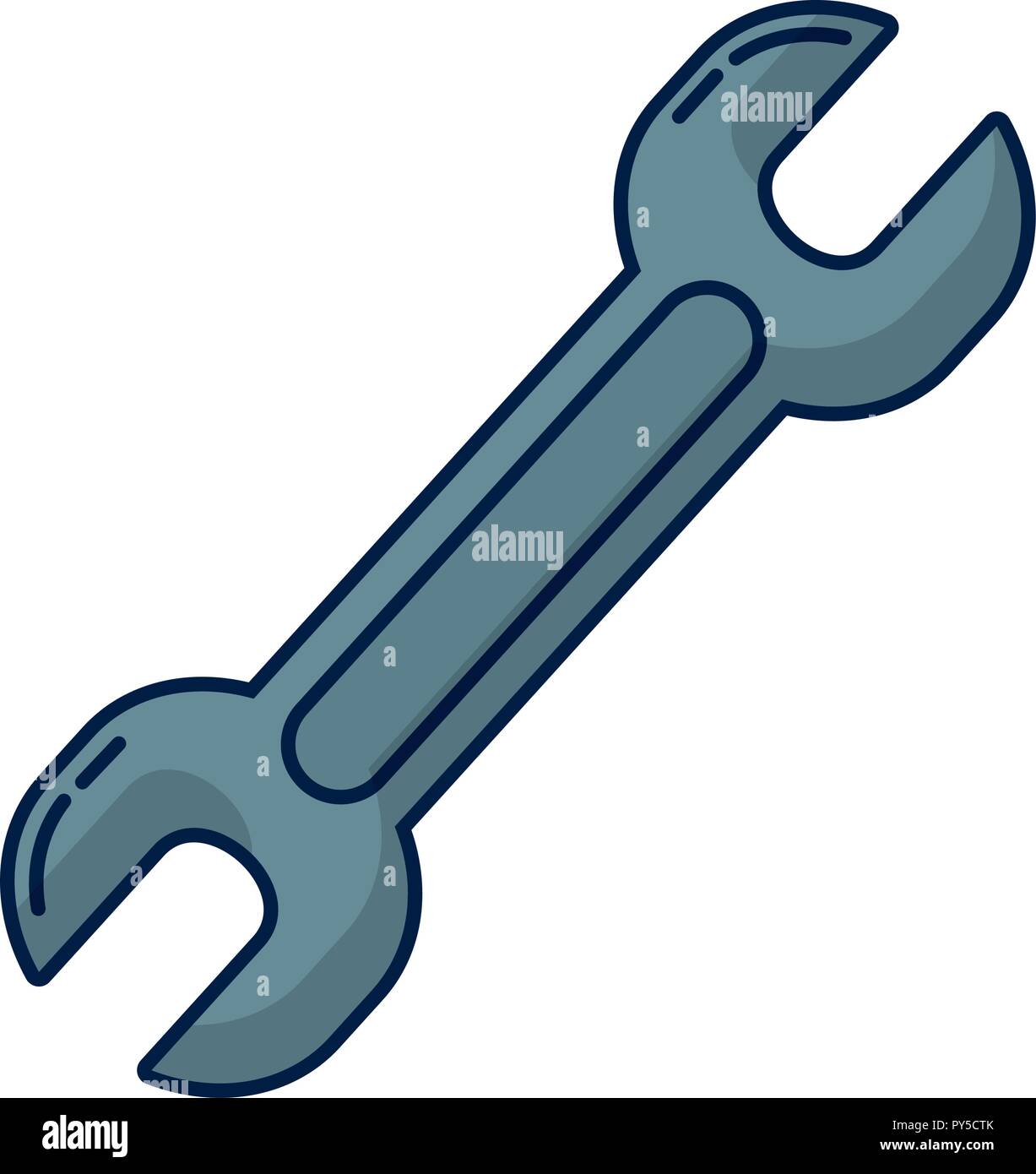 Wrench tool symbol Stock Vector Image & Art - Alamy