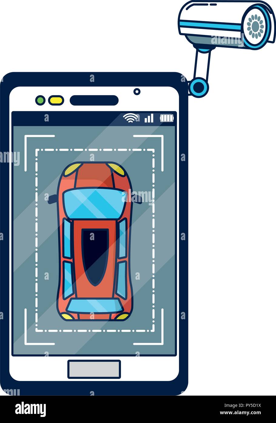 Camera tracking Stock Vector Images - Alamy