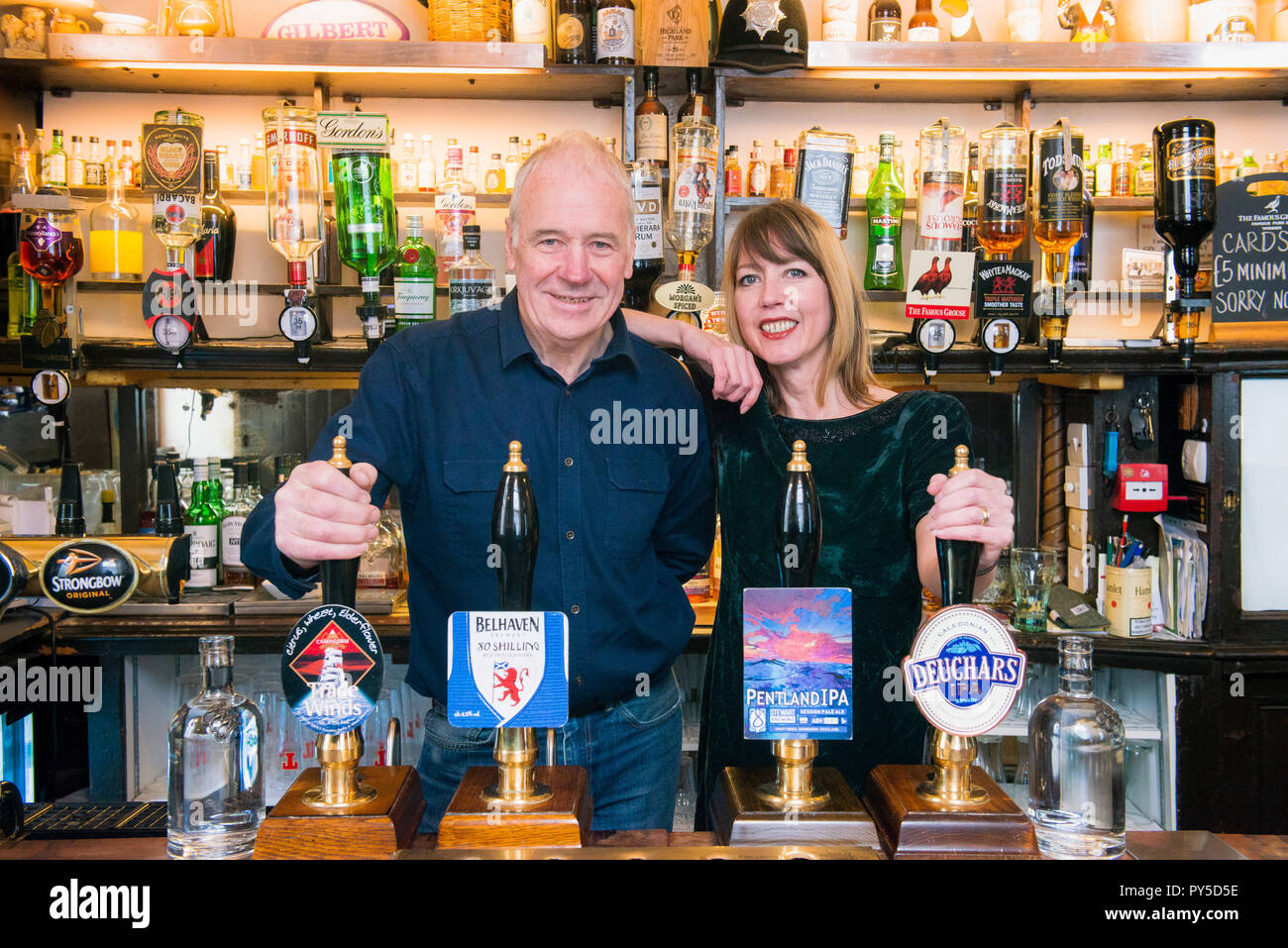 Harry Cullen the landlord of the Oxford Bar on Young St (Rebus place ...