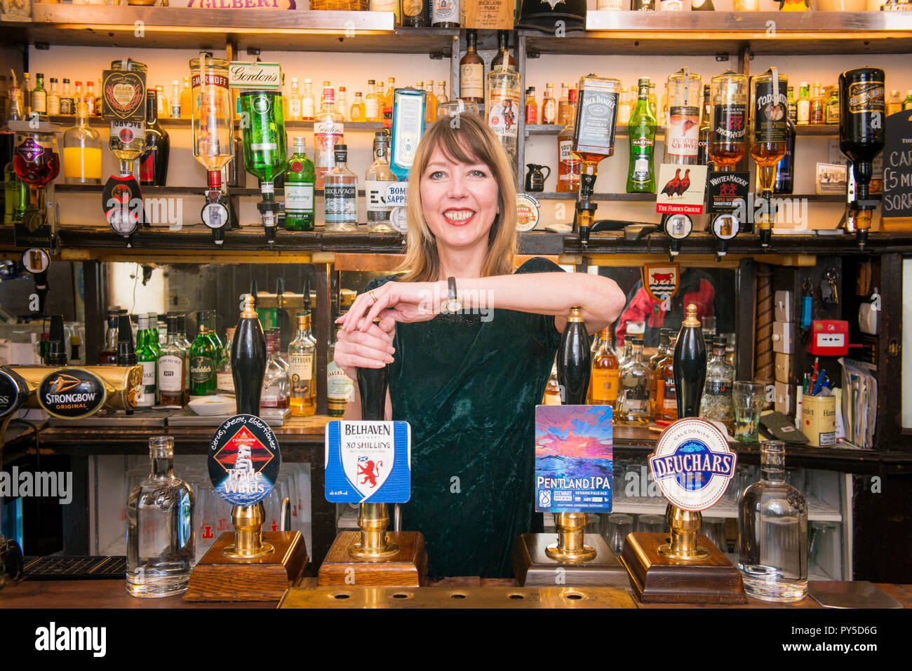 Harry Cullen the landlord of the Oxford Bar on Young St (Rebus place ...
