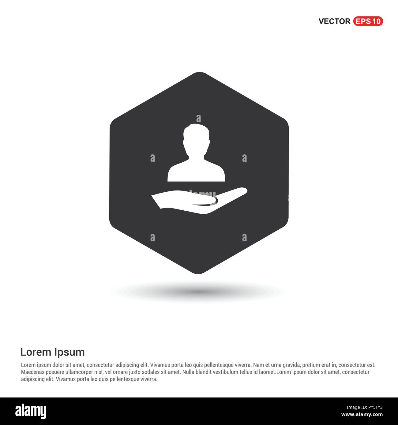 Add support hands Stock Vector Images - Alamy