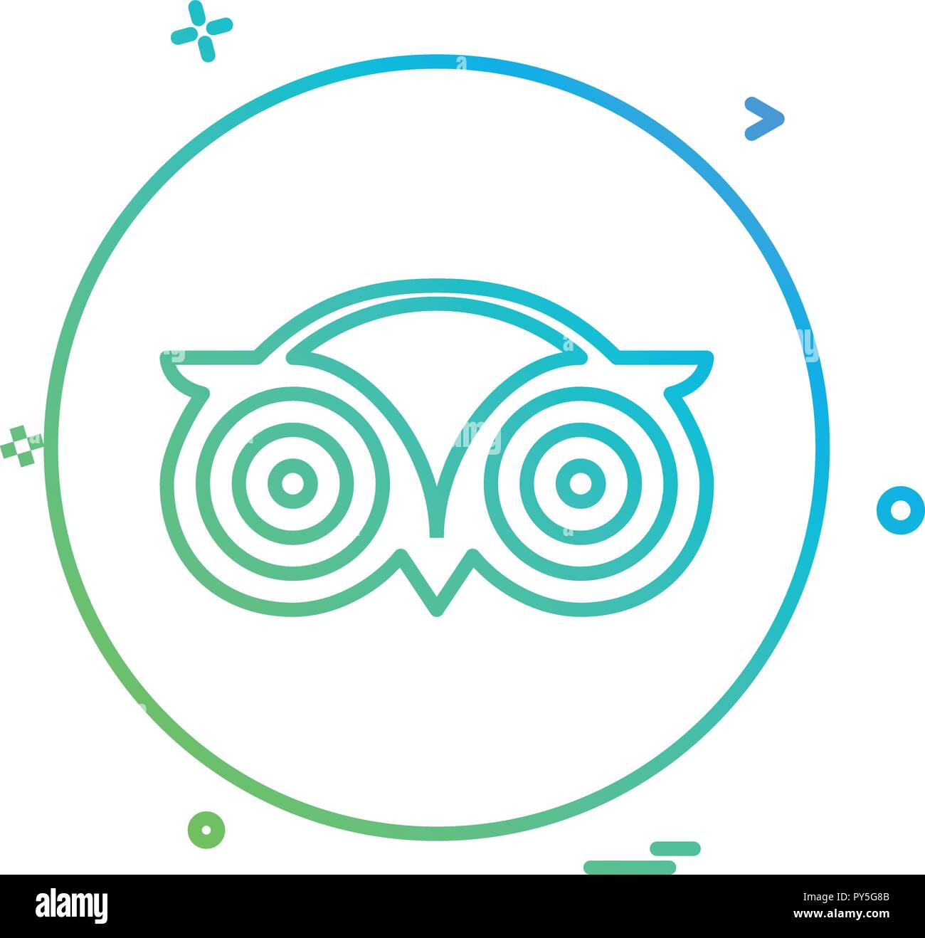 Tripadvisor icon Stock Vector Images - Alamy