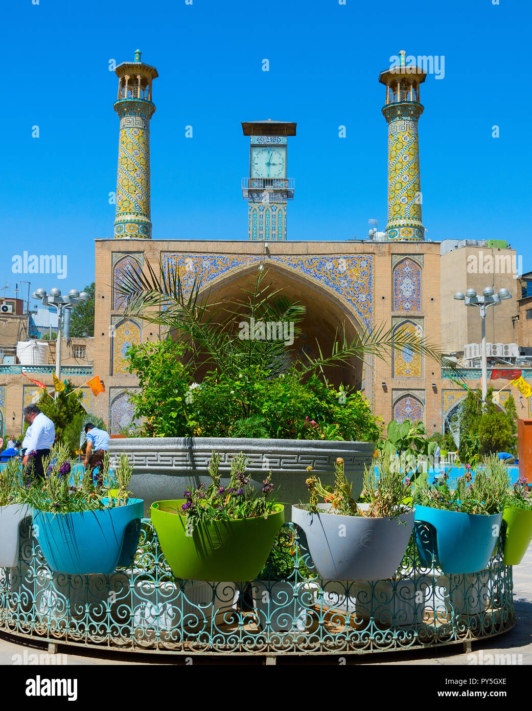 TEHRAN, IRAN - MAY 22, 2017: The Shah Mosque, also known as the Imam ...