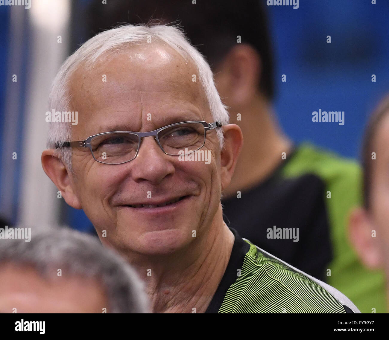 Doha, Katar. 25th Oct, 2018. Chief coach Andreas Hirsch (Germany ...