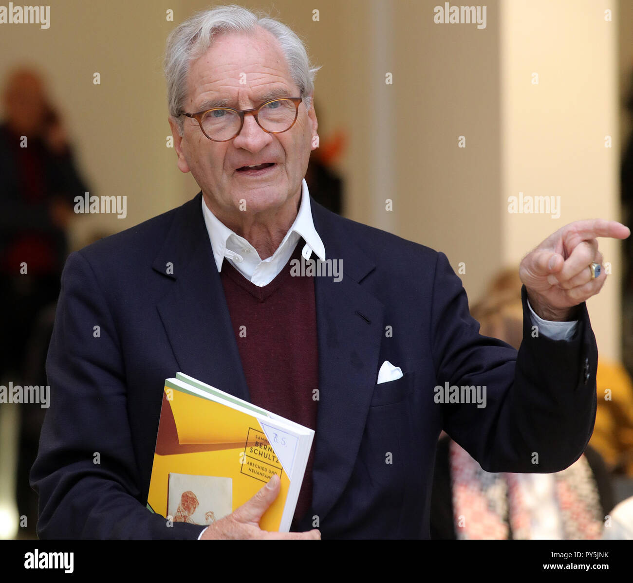 Berlin, Germany. 25th Oct, 2018. The art dealer Bernd Schultz is at the ...