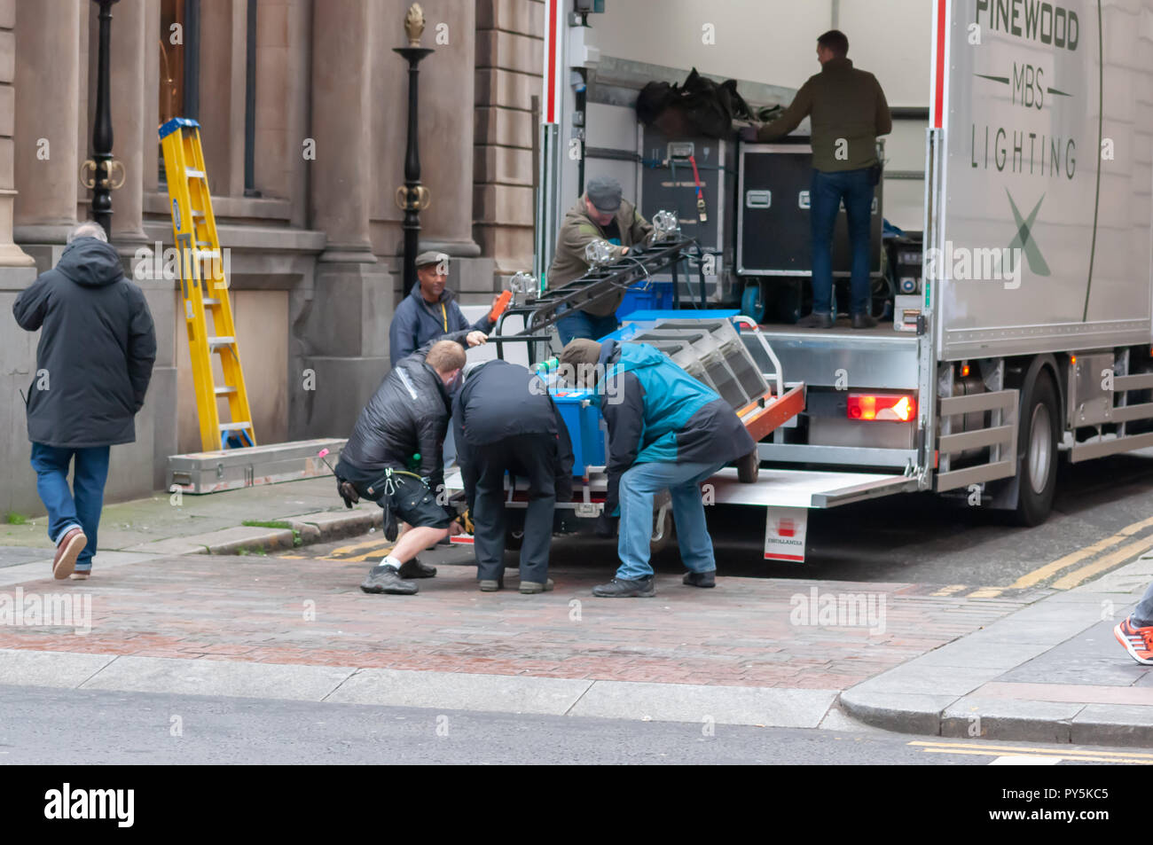 Glasgow, Scotland, UK. 25th October, 2018. On the streets of the City ...