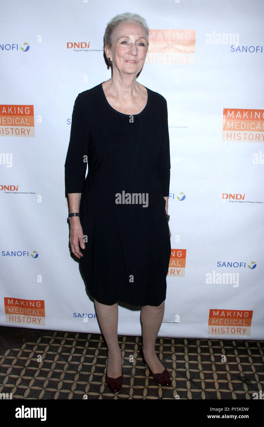 NEW YORK, NY - OCTOBER 24: Kathleen Chalfant at the Drugs for Neglected ...