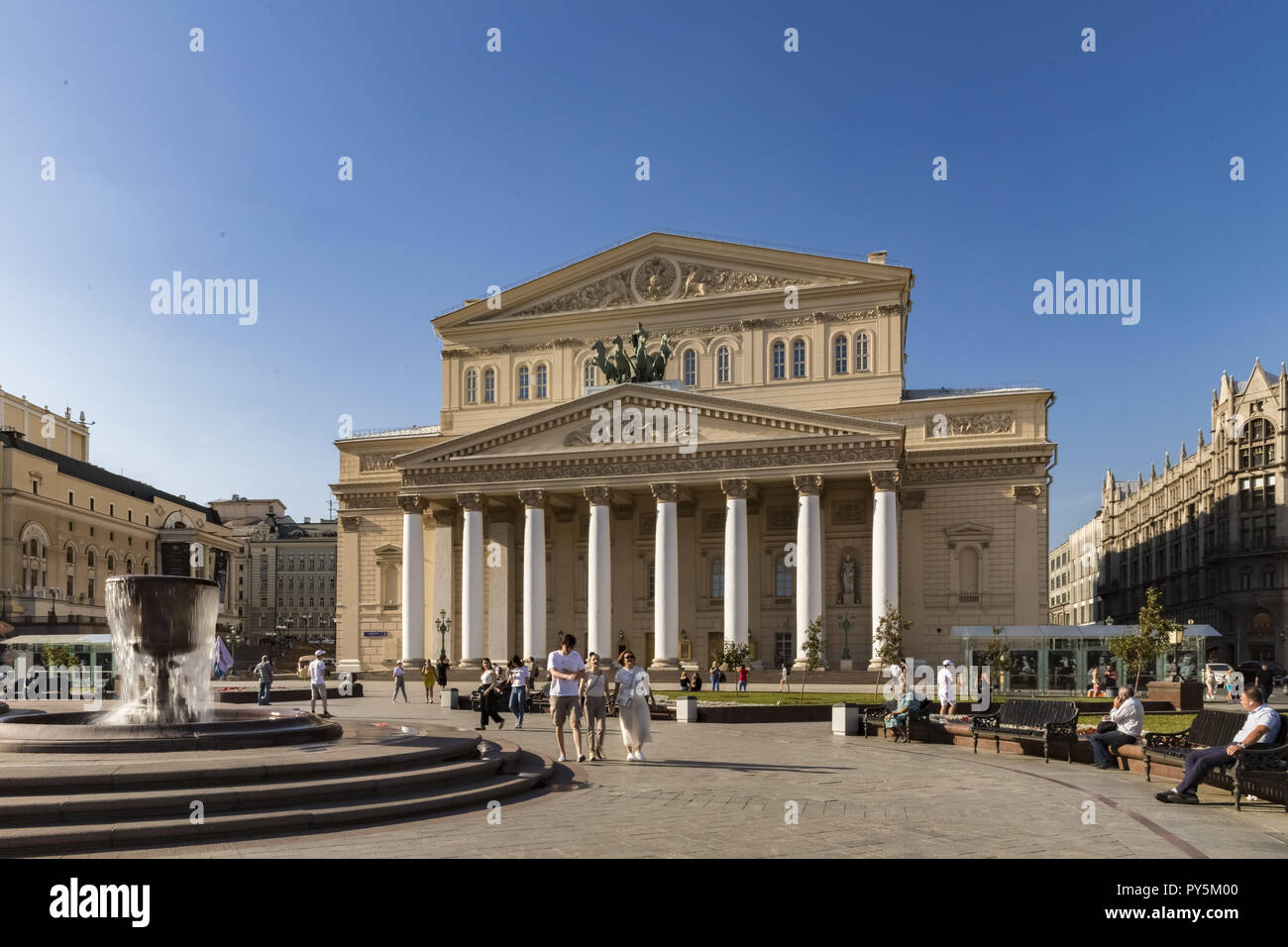 Moscow, Moscow, Russia. 27th Aug, 2018. The Bolshoi Theatre ""” one of ...