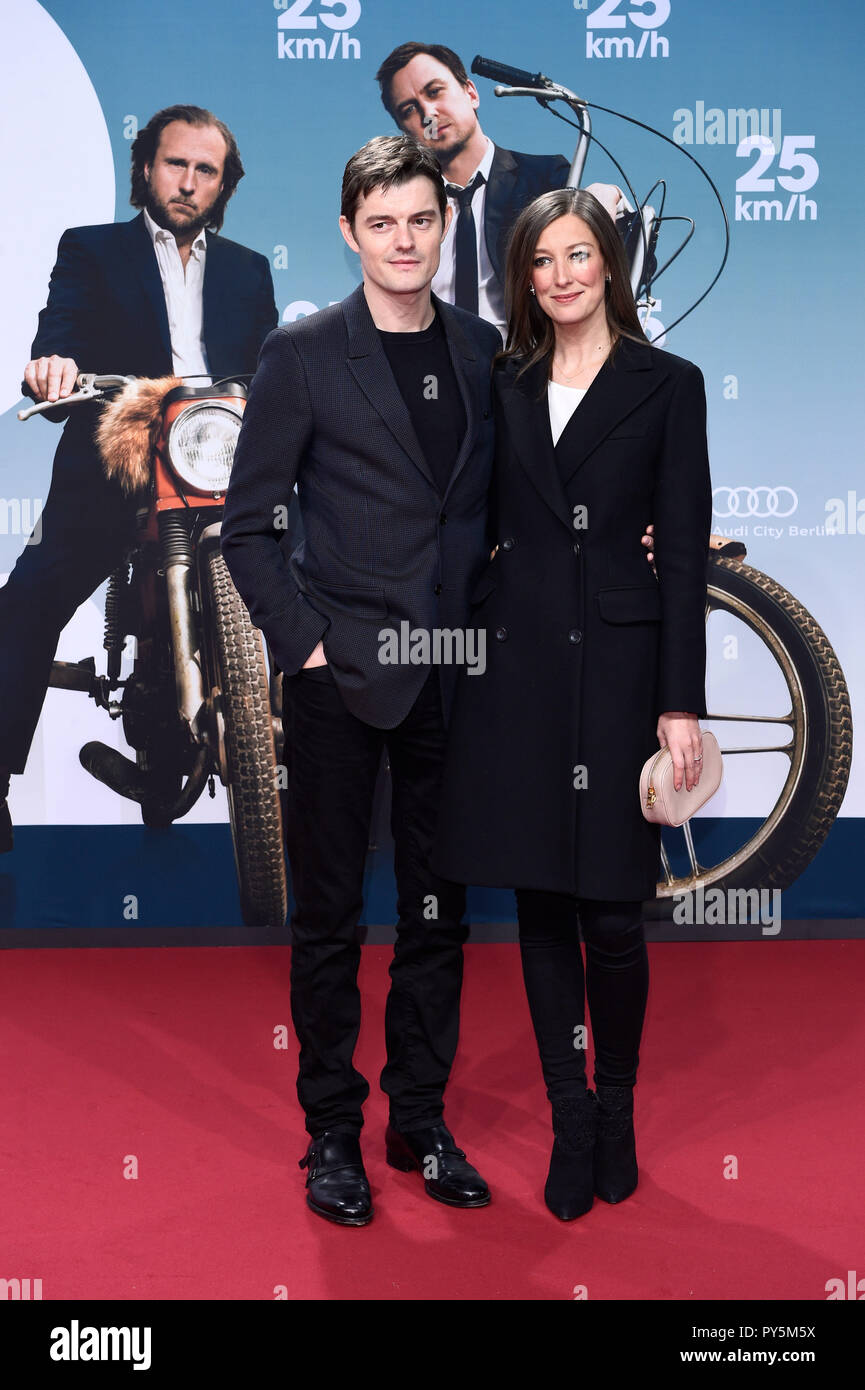 Sam riley and wife alexandra maria lara hi-res stock photography and ...