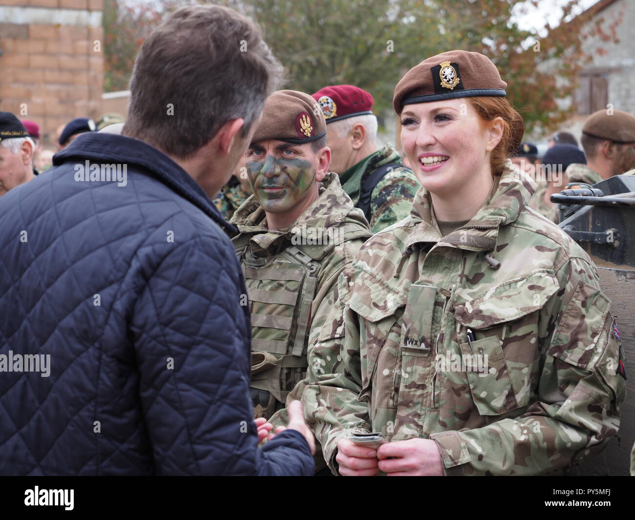 Women royal army corps hi-res stock photography and images - Alamy