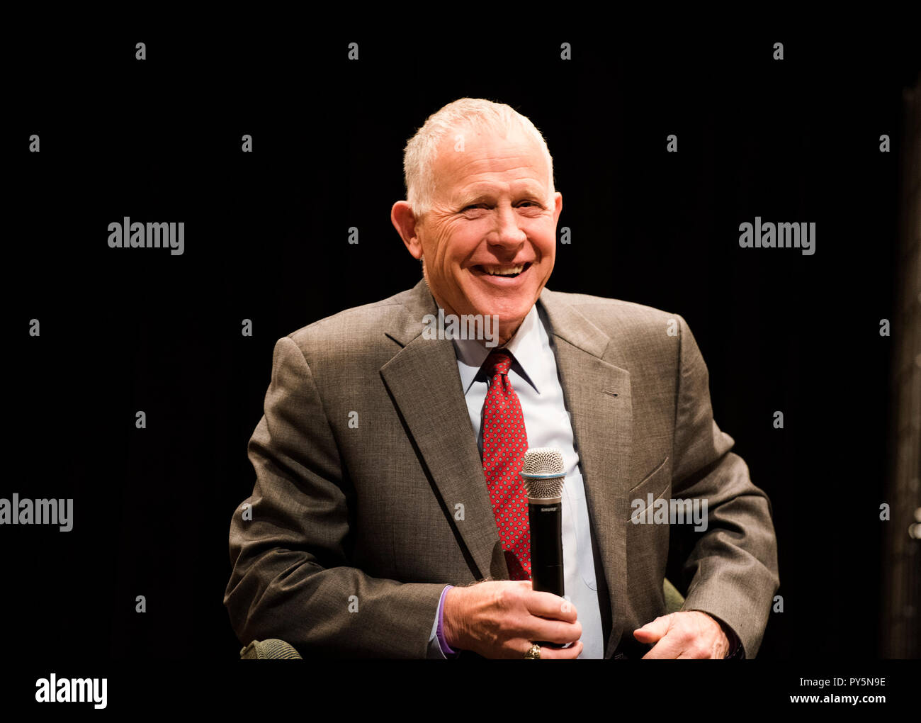 Washington, DC October 25, 2018: Dennis Shepard laughs as his wife ...