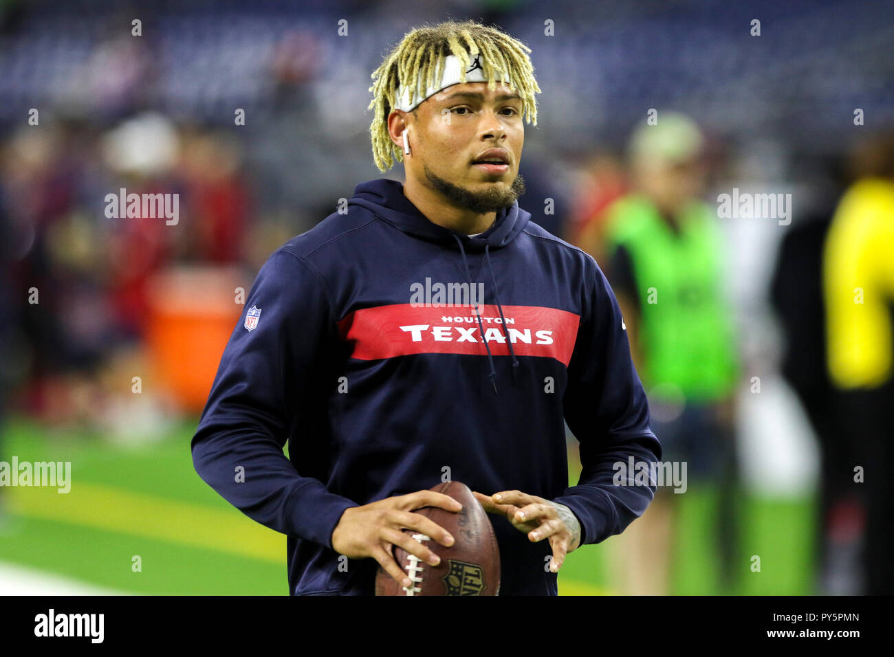 Houston, TX, USA. 25th Oct, 2018. Houston Texans free safety Tyrann ...