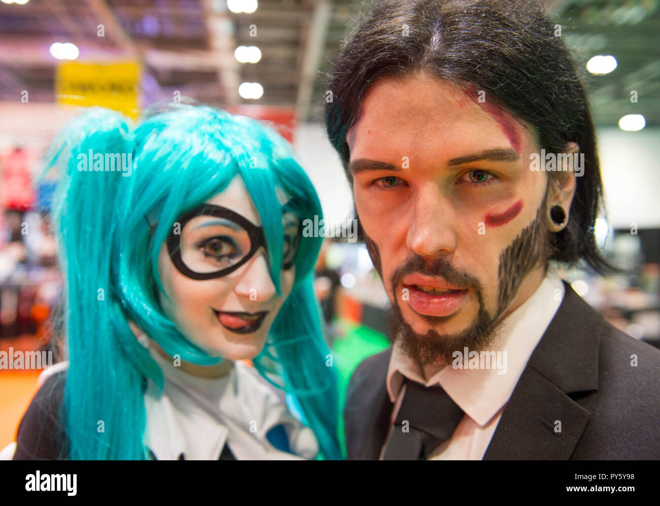 ExCel, London, UK. 26 October, 2018. Three day MCM Comic Con, comic ...