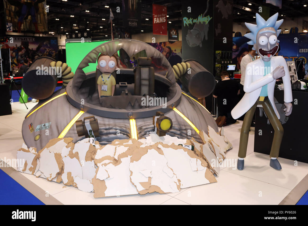 First day mcm comic con excel london hi-res stock photography and ...