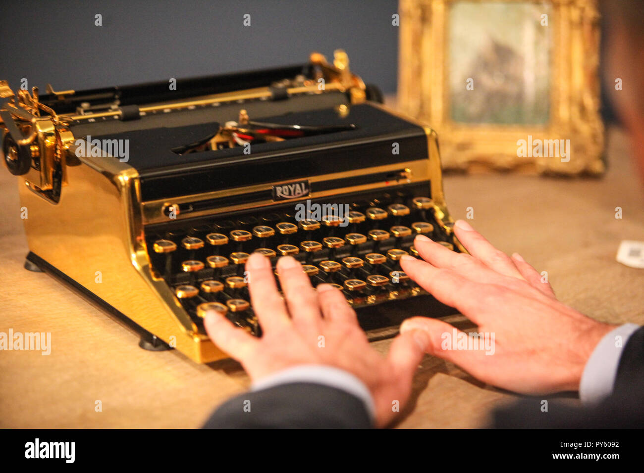 London UK 26 October 2018 As part of Sotheby's the Property from the ...