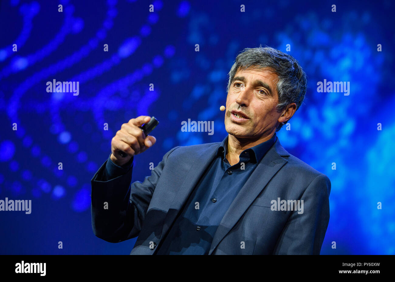 Munich, Germany. 26th Oct, 2018. Ranga Yogeshwar, science journalist ...