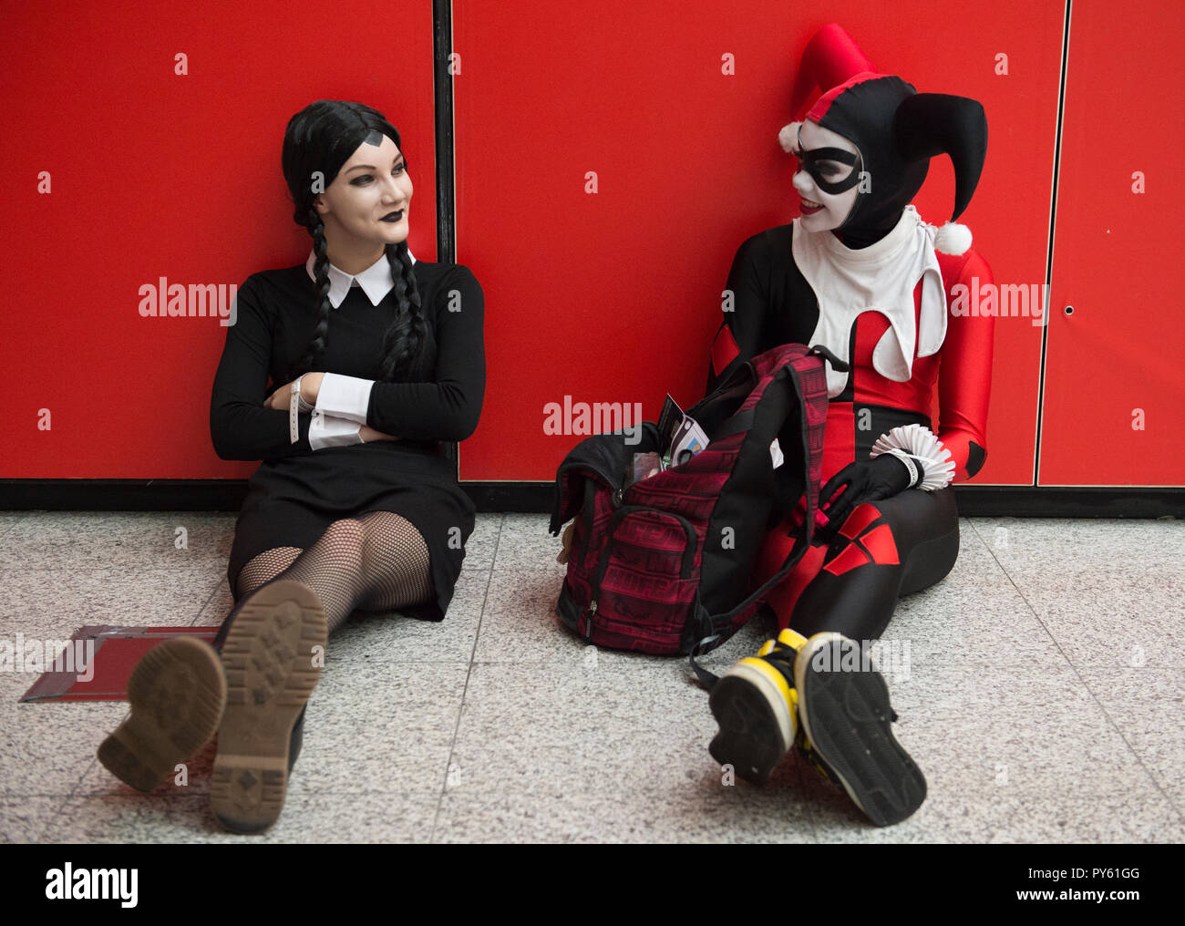 ExCel, London, UK. 26 October, 2018. Three day MCM Comic Con, comic ...