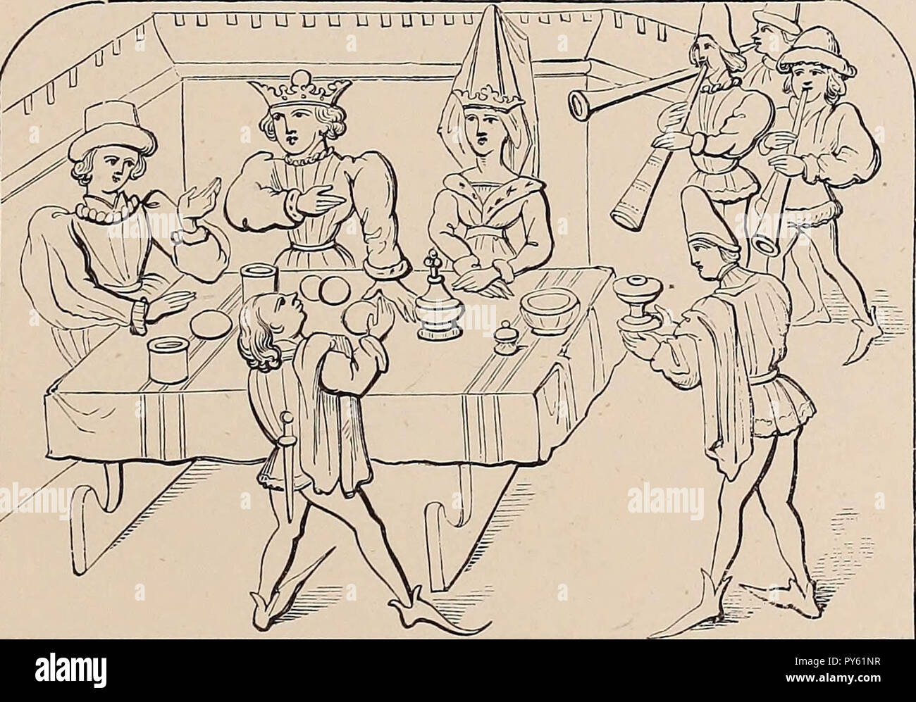 "The boke of nurture" (1867 Stock Photo - Alamy