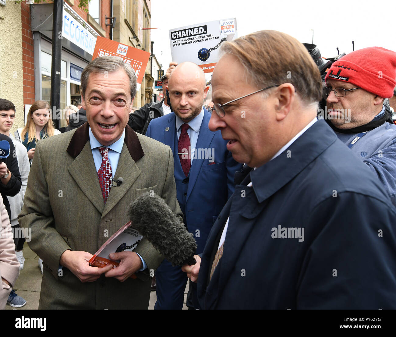 'Leave Means Leave' campaign event, held at the University of Bolton ...