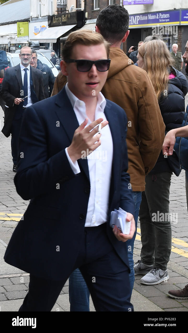 'Leave Means Leave' campaign event, held at the University of Bolton ...