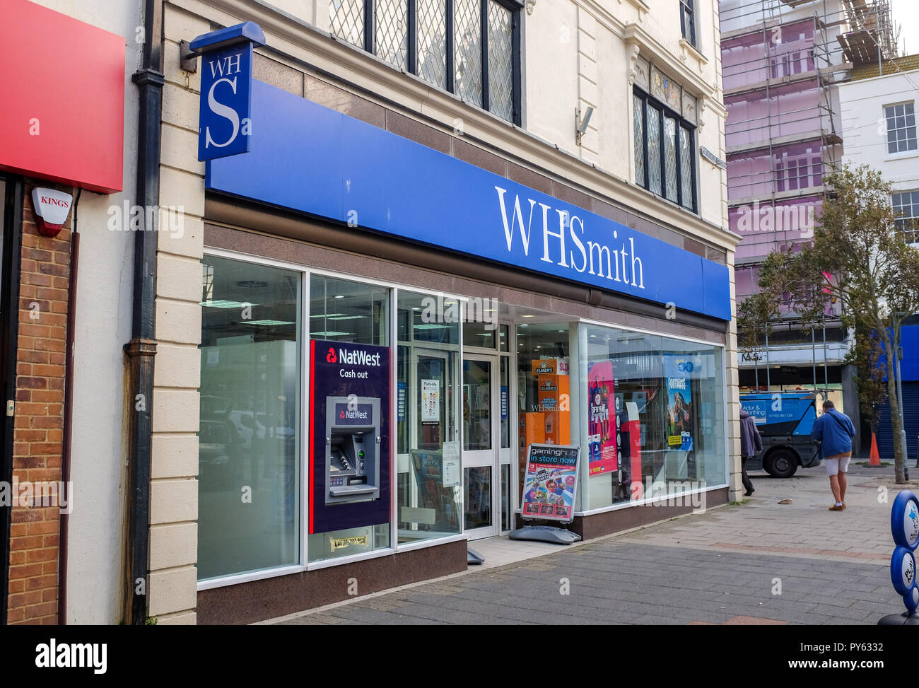 Worthing West Sussex Views & retail shops - WH Smiths Photograph taken ...