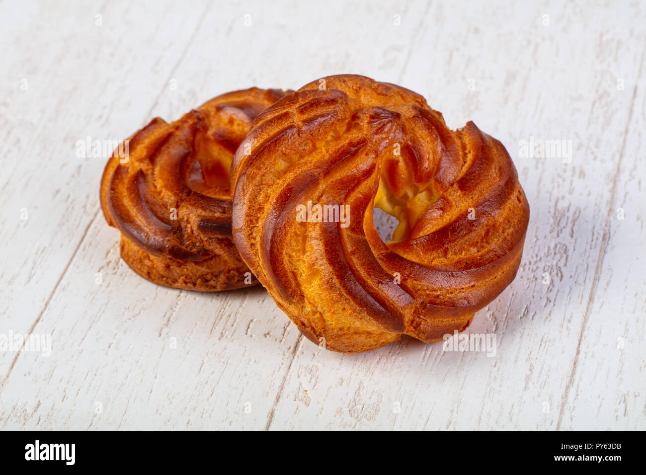 Sweet tastu bun with jam Stock Photo - Alamy