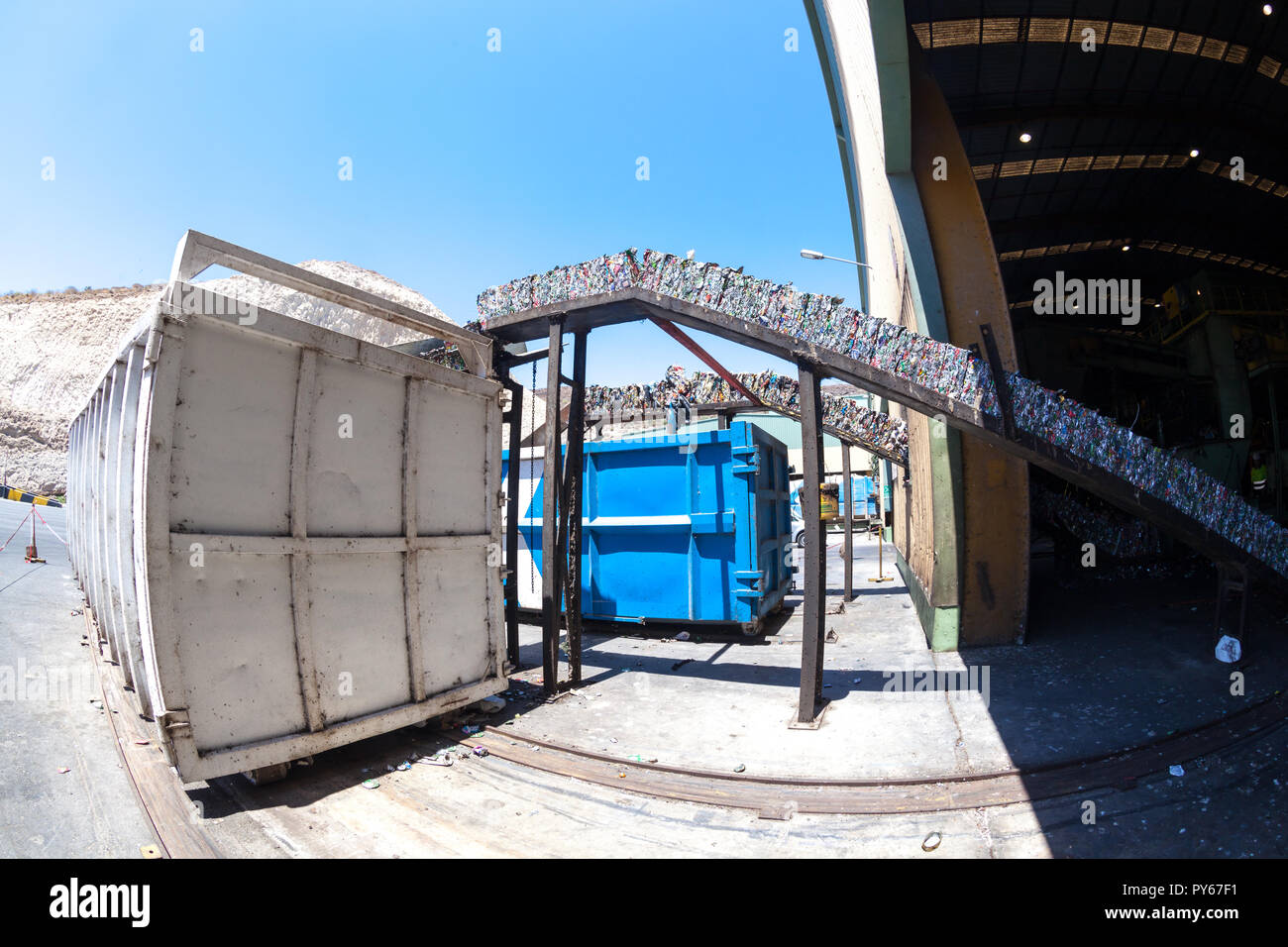 municipal mixed solid waste management Stock Photo - Alamy