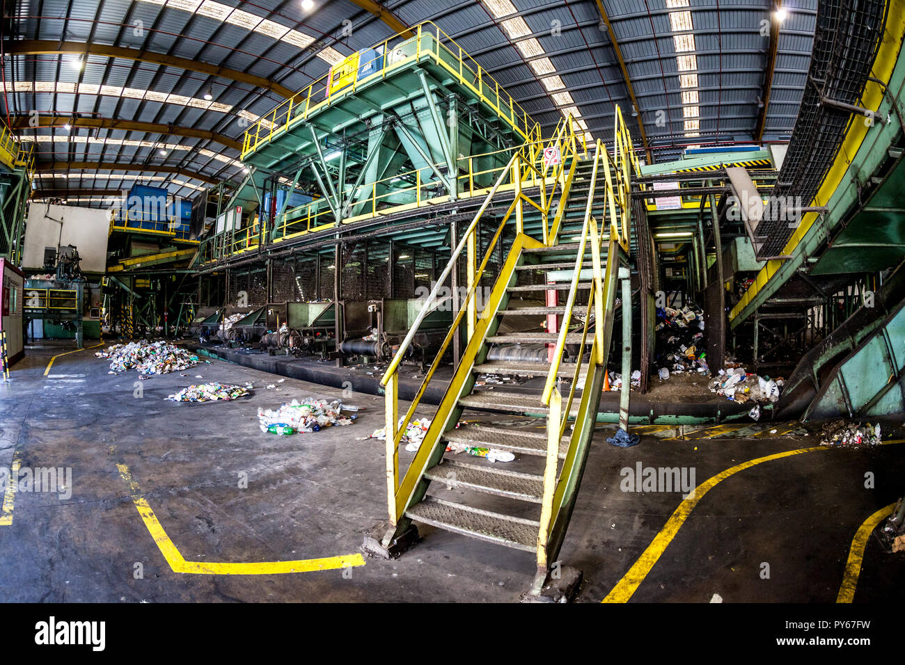 municipal mixed solid waste management Stock Photo - Alamy