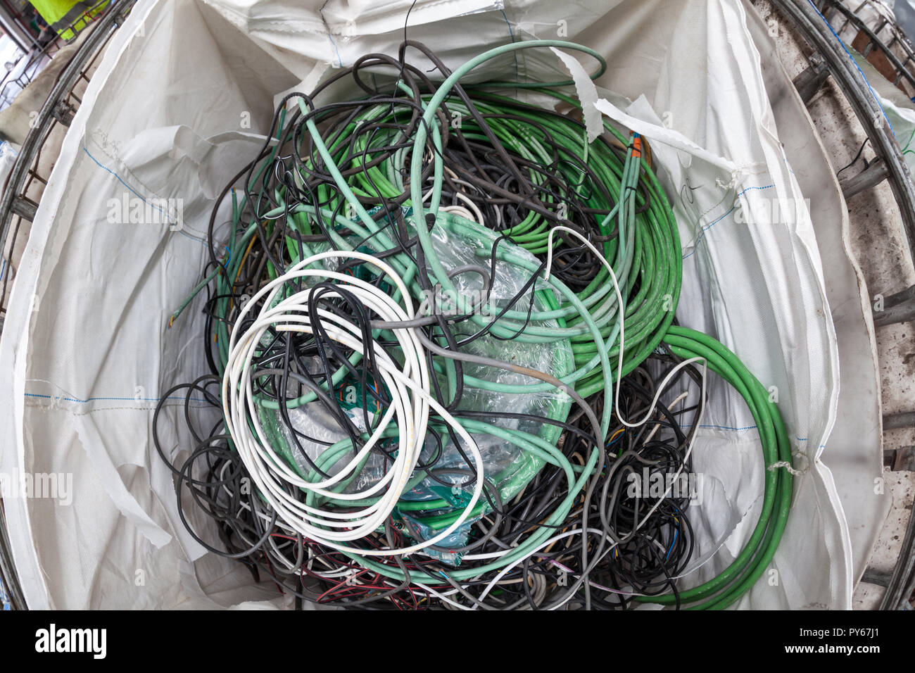 Electrical waste materials recovery facility hi-res stock photography ...