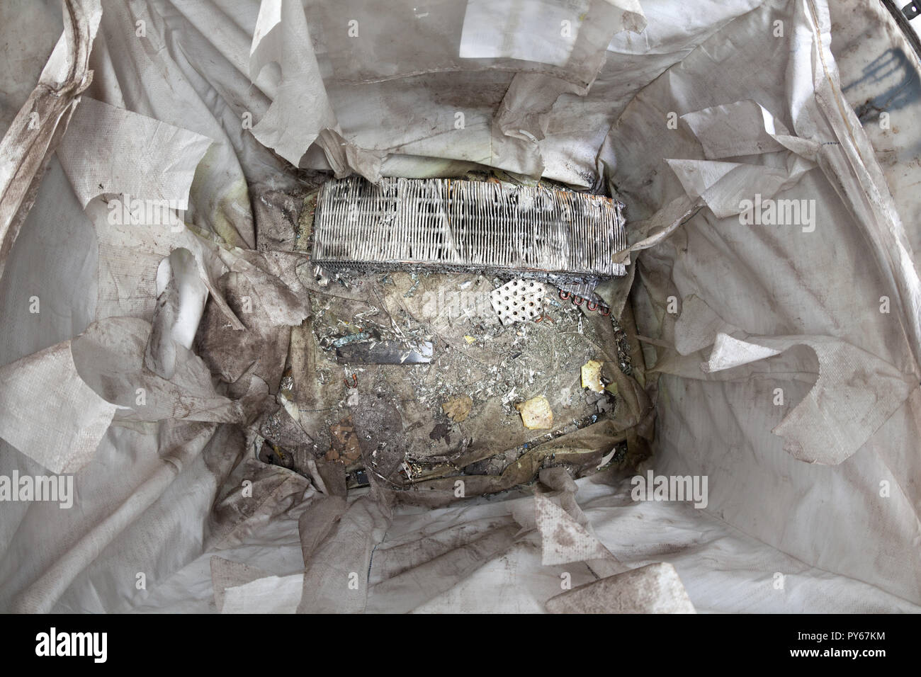 municipal mixed solid waste management Stock Photo - Alamy