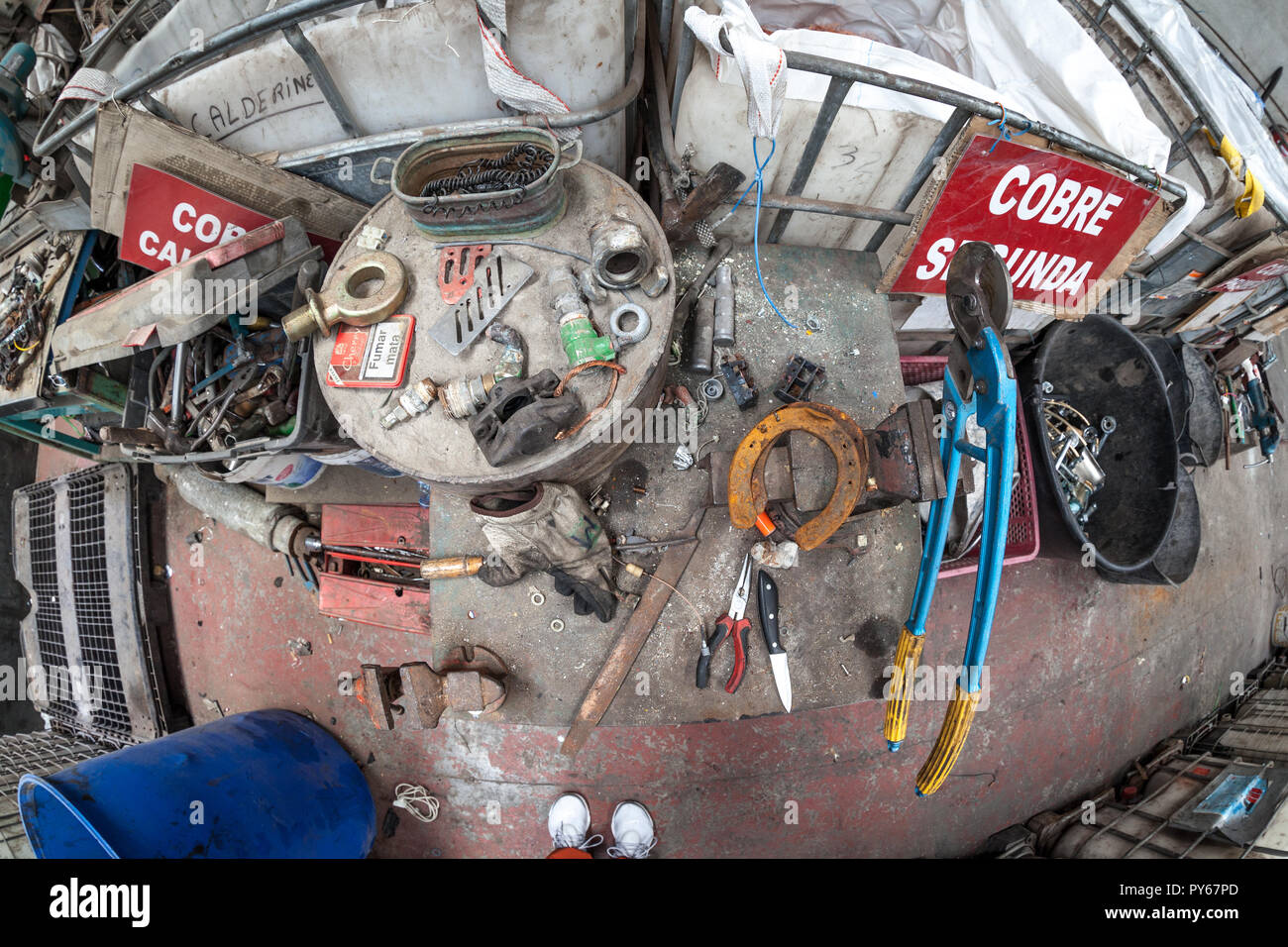 municipal mixed solid waste management Stock Photo - Alamy