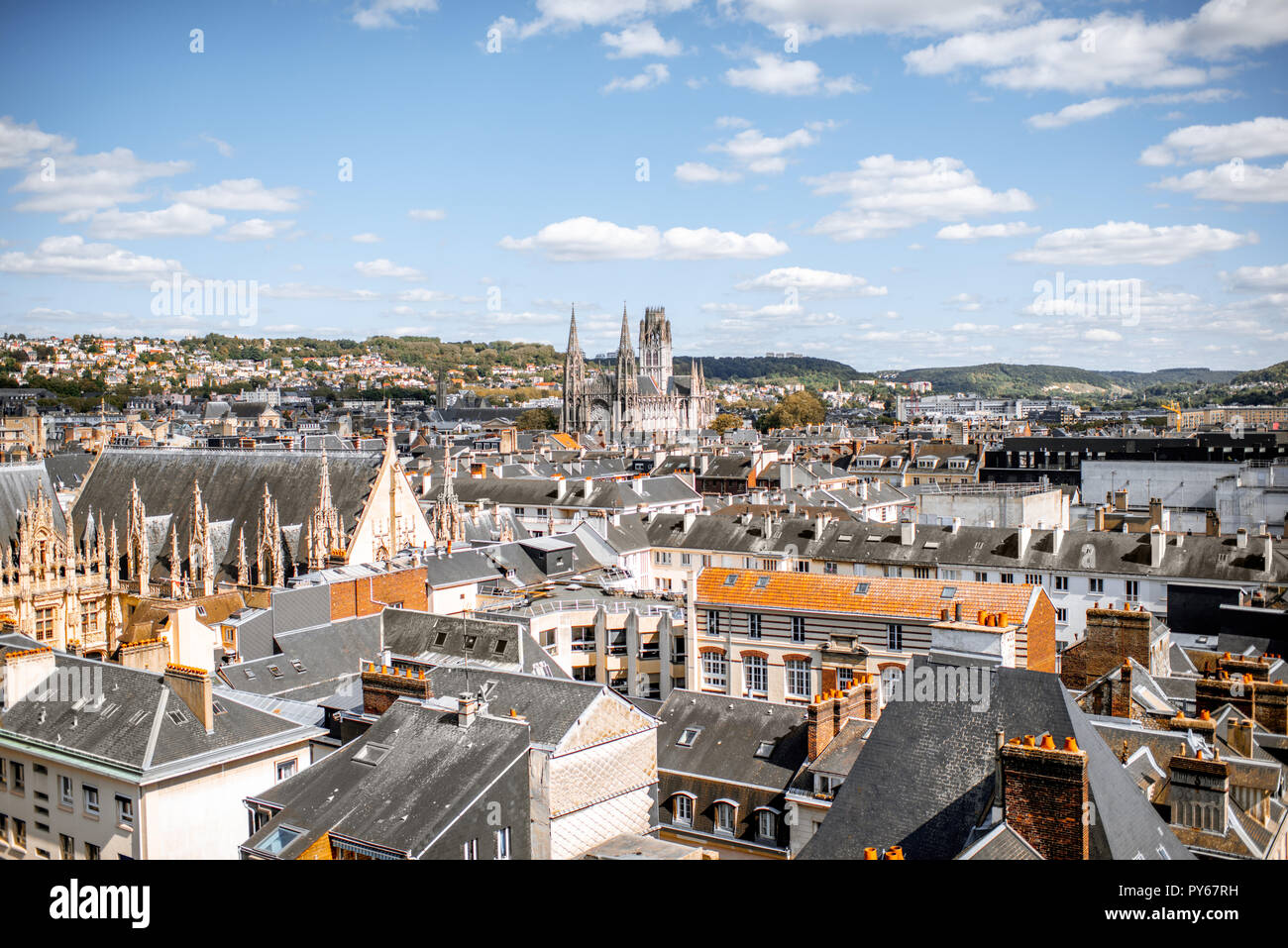 Rouen france sunny hi-res stock photography and images - Alamy