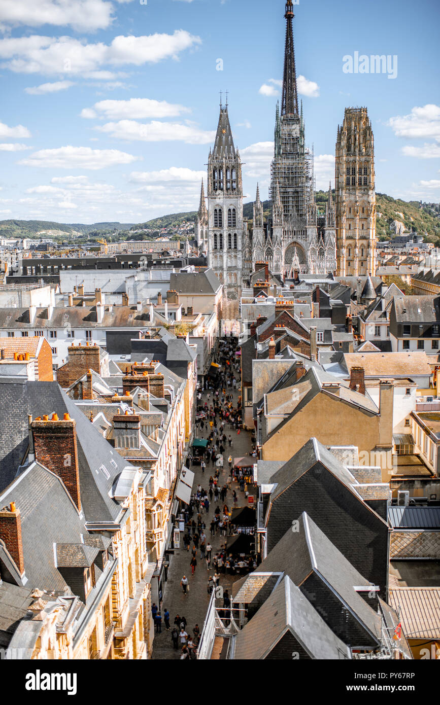 Rouen france sunny hi-res stock photography and images - Alamy