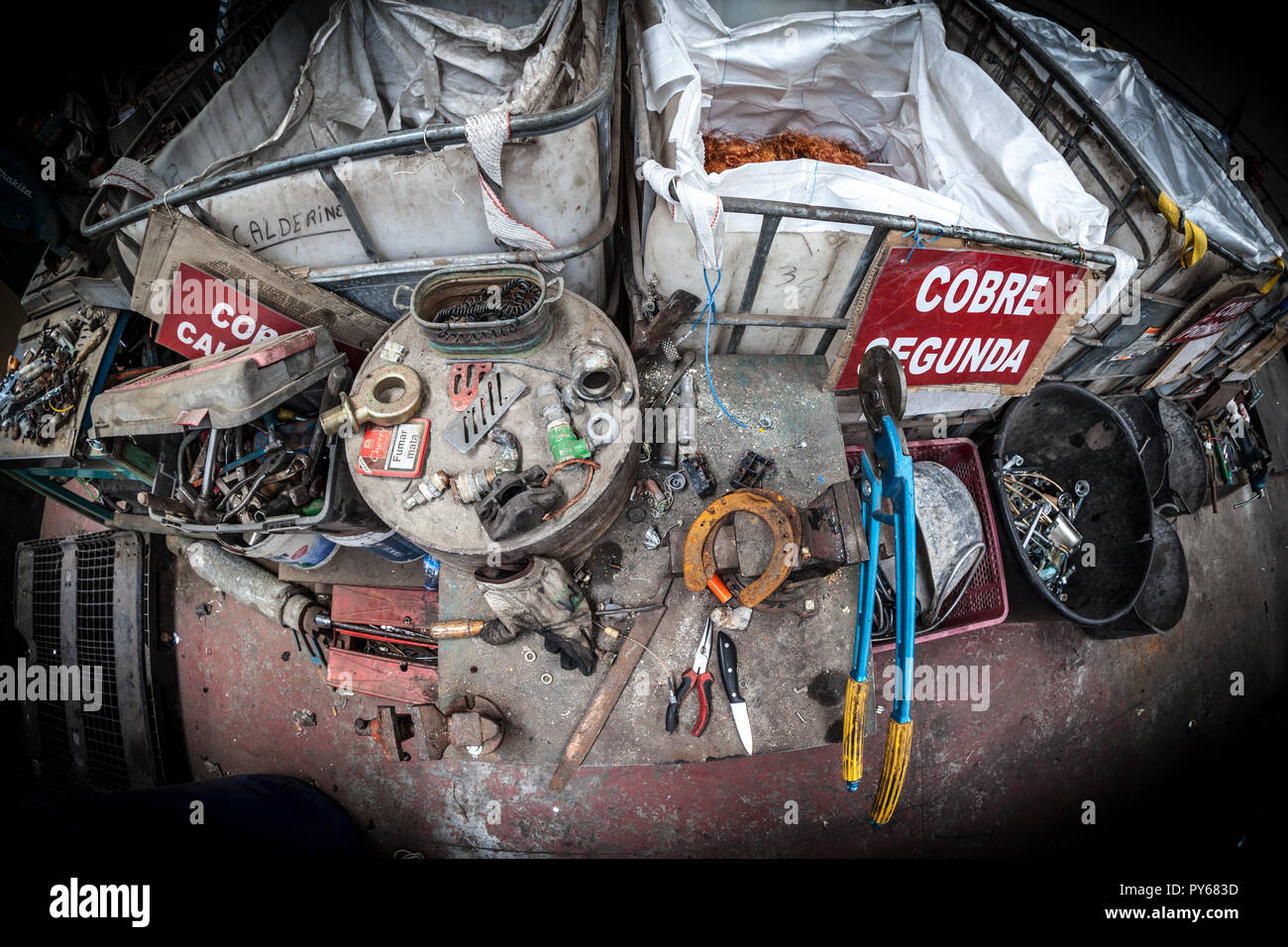 municipal mixed solid waste management Stock Photo - Alamy